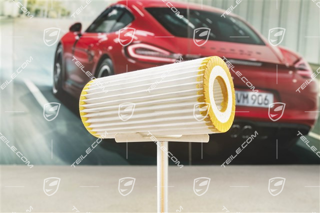 TEILE.COM | Engine oil filter with o-ring, 2,0L 4-Cyl / new / Macan ...