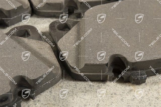TEILE.COM | PCCB brake pads, Turbo/Turbo S, set, front axle, L+R / new ...
