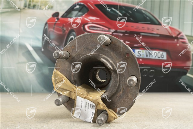 TEILE.COM | Wheel hub, L=R / used / 911 993 / 401-05 Wheel carrier ...