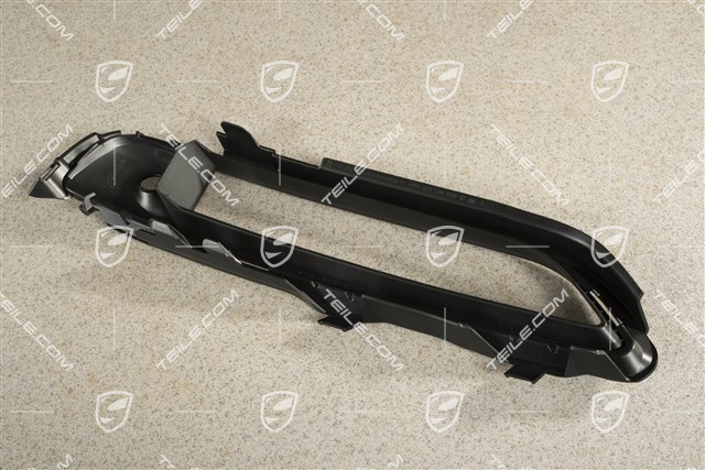 TEILE.COM | Front bumper, side ventilation grille, lower, Black matte ...