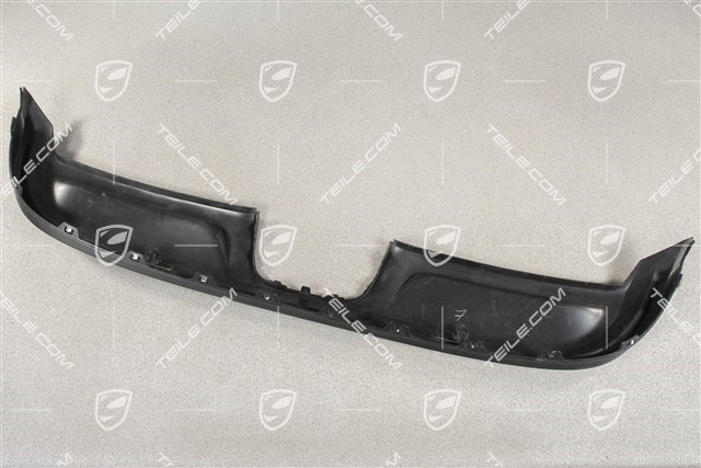 TEILE.COM | Rear bumper lower cover / diffuser, Black matte / used ...