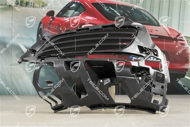 TEILE.COM | Front bumper retainer frame / grille / vent, lateral, Black ...
