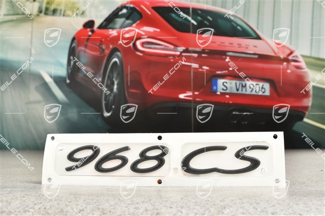 TEILE.COM | "968 CS" logo / new / 968 / 810-00 Logos, trim strips ...