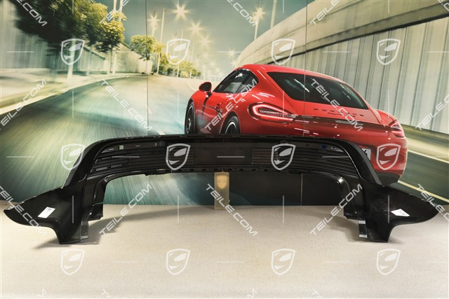TEILE.COM | Turbo, Rear bumper lower part trim, with reversing camera ...