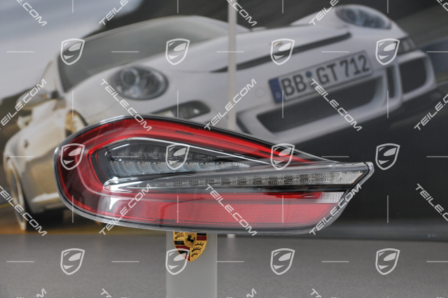 TEILE.COM | Heckleuchten Schwarz-Rot (dunkel), Satz, L+R / Neu ...