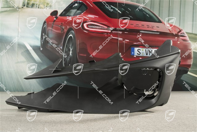 TEILE.COM | Disc / cover for front bumper retaining frame, Matt black ...