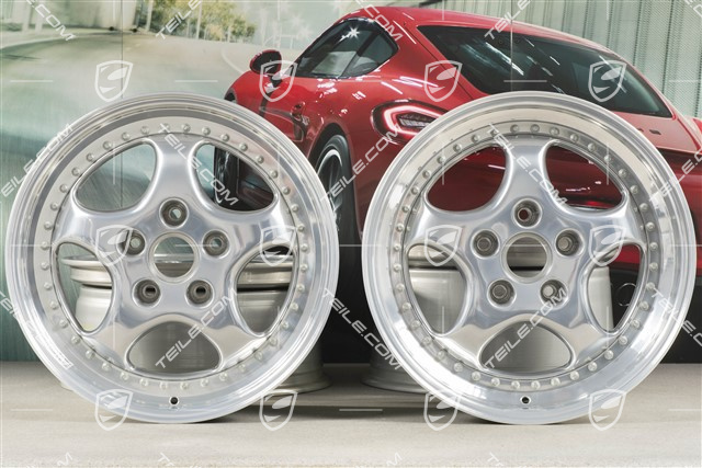 TEILE.COM | 18-inch Alloy wheel rim set, Turbo 3.6, 10J x 18 ET61 + 8J ...