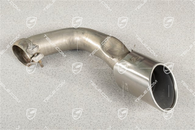 TEILE.COM | Exhaust system tail pipe, standard tailpipe, 4-pipe look ...
