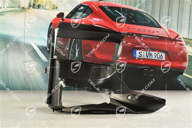 TEILE.COM | 3,0L, Air duct, front, lateral, R / new / Cayenne 9Y0 / 802 ...