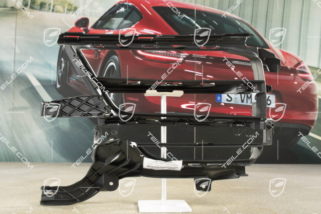 TEILE.COM | Front bumper, side grille, Black, R / new / Macan / 802-00 ...