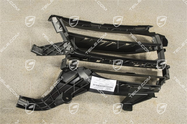 TEILE.COM | Front bumper, side grille, Black, R / new / Macan / 802-00 ...
