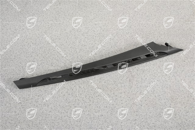 TEILE.COM | Disc / cover lower for front bumper, black matte, R / used ...