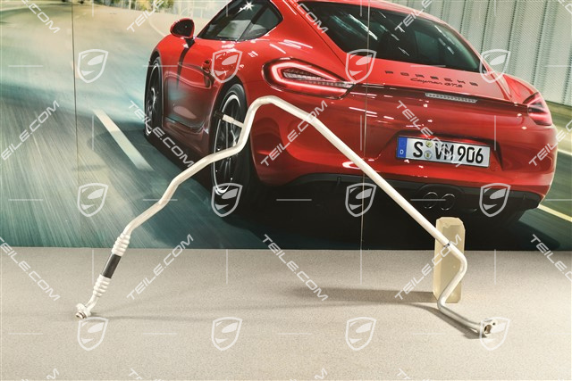 TEILE.COM | Suction line, under the chassis, Air condition/ expansion ...