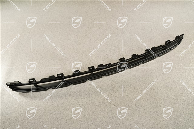 TEILE.COM | Front bumper Grille, middle, Lower, Black / new / Macan 95B ...