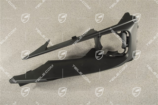 TEILE.COM | Disc / cover for front bumper retaining frame, Matt black ...