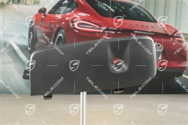 TEILE.COM | Air inlet / duct / guide cover, lateral, Black matte, PDC ...