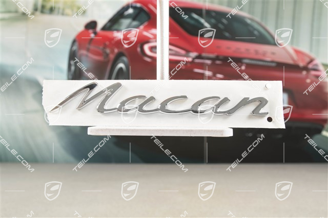 TEILE.COM | Schriftzug / Abzeichen / Emblem "Macan", Verchromt / Neu ...