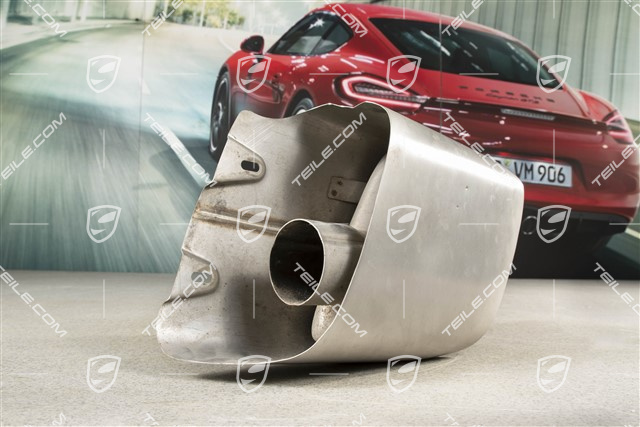 TEILE.COM | Exhaust system tail pipe, standard tailpipe, L / new ...