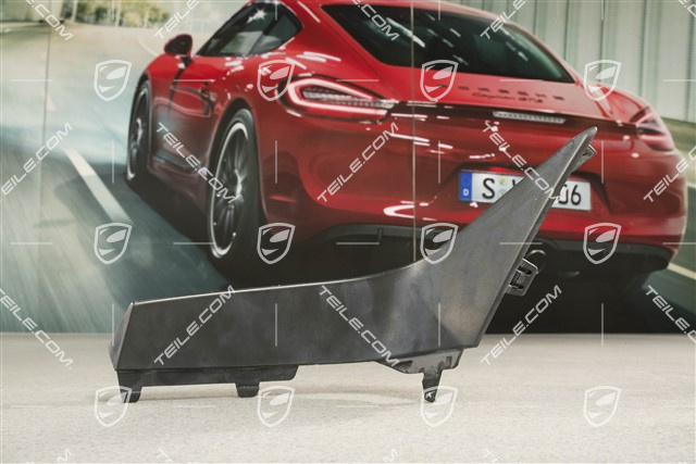 TEILE.COM | Front bumper Cover trim, Black, R / used / Macan / 802-00 ...