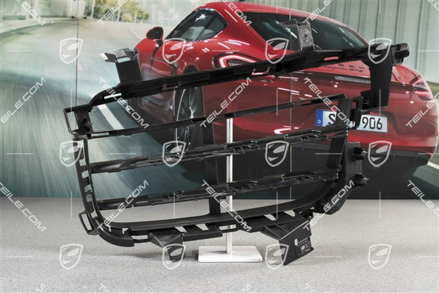 TEILE.COM | Front bumper, side ventilation grille, Black matte, R ...