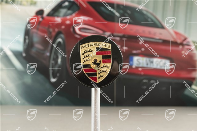 TEILE.COM | Central locking hub cap, black high gloss / new / 911 991 / ...