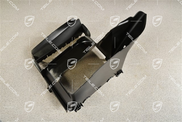 TEILE.COM | 3,0L, Air duct, front, lateral, R / new / Cayenne 9Y0 / 802 ...