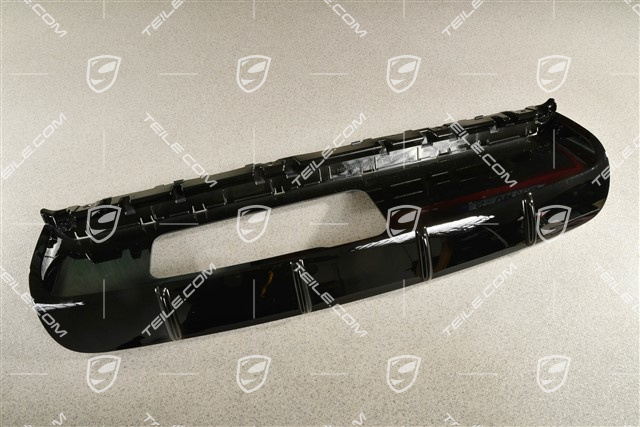 TEILE.COM | Sport design, Rear bumper lower cover / diffuser, Black ...