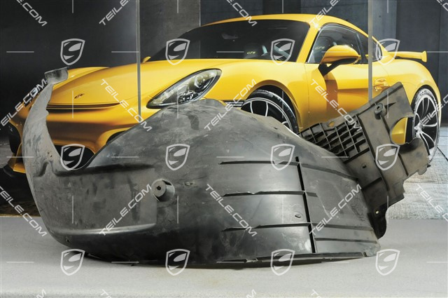 TEILE.COM | Front wheel-well liner, rear part, L / used / Panamera 970 ...