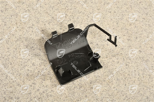 TEILE.COM | Coupe, Rear bumper towing lug / hook cover, Black matte, L ...