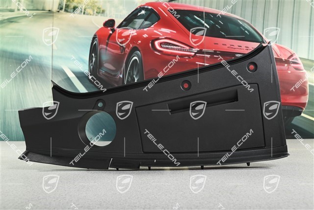 TEILE.COM | Engine compartment Cover panel, Matte black, R / new ...