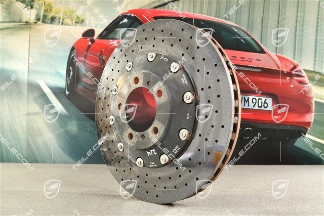TEILE.COM | PCCB Ceramic brake disc, 991.2 C2 / C2S / C4 / C4S / 991.1 Turbo / 991.2 Turbo ...