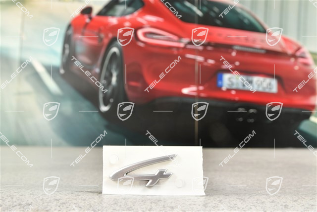 TEILE.COM | Logo / Emblem "4", Silver / new / 911 992 / 810-00 Logos ...