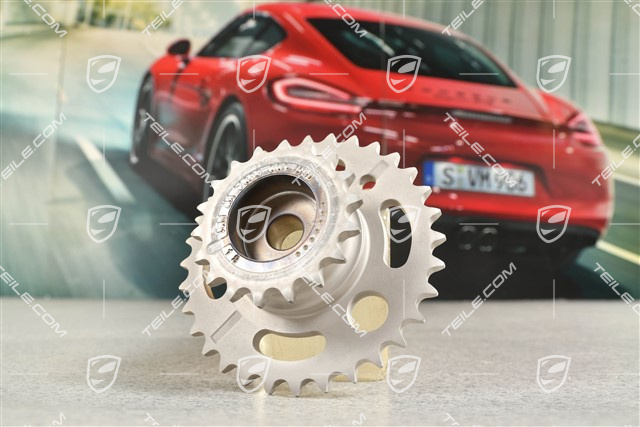 TEILE.COM | Oil pump sprocket, 3,6L / new / Cayenne 958 / 103-10 ...