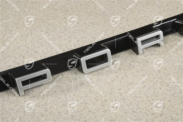 TEILE.COM | Trim, Upper rear, Light silver metallic / new / 911 992 / ...