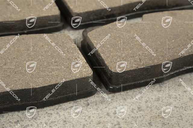 TEILE.COM | Brake pad set, 17-inch, black calliper / new / Macan / 602 ...