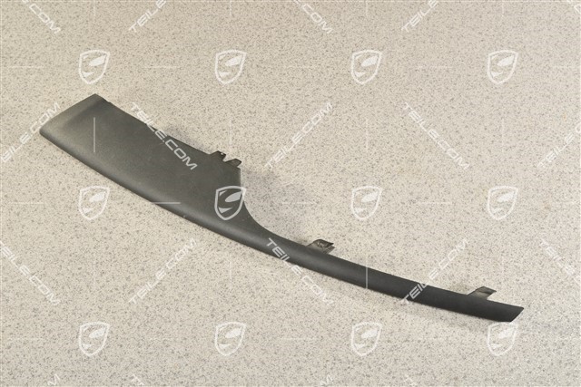 TEILE.COM | Front bumper disc / trim, Satin black, upper, L / used ...