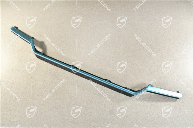 TEILE.COM | Rear bumper cover trim, lower, stainless steel, black matte ...