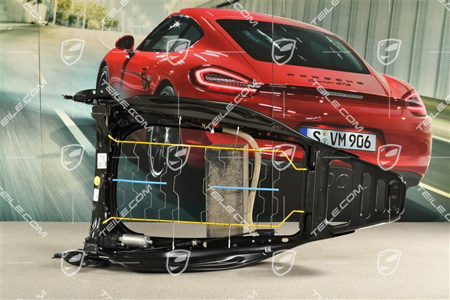 TEILE.COM | Front seat backrest frame, L / used / 911 992 / 817-20 Backrest frame, seat frame ...