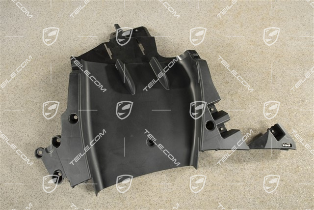 TEILE.COM | Air duct, L / used / Taycan 9J1 / 802-00 Front bumper ...