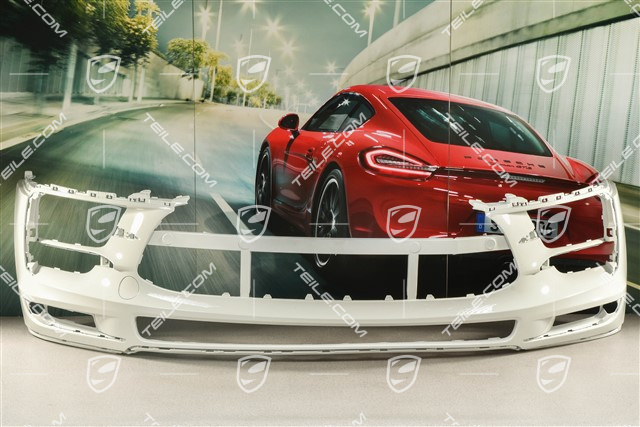TEILE.COM | Front bumper lining, White / new / Macan 95B / 802-00 Front ...