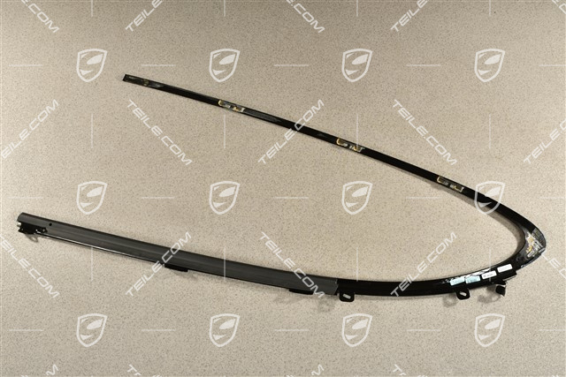 TEILE.COM | Trim strip / moulding / door shaft incl. seal, rear, Glossy ...