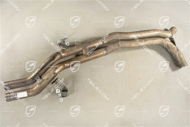 TEILE.COM | Exhaust pipe, 3.0L / used / Macan 95B / 202-00 Exhaust ...
