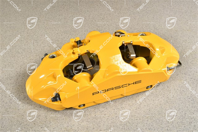 TEILE.COM | Turbo, Brake calliper, PCCB, Yellow, L / new / 911 992 / ...