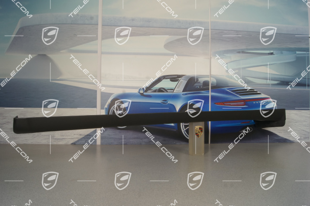 TEILE.COM | Sill cover, satin black, C4 / C4S / Turbo / GT3 RS, L / new ...
