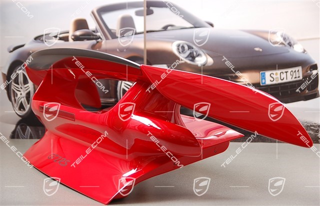 TEILE.COM | GT2 / GT2 RS Rear spoiler set (engine lid, wing, CARBON lip ...