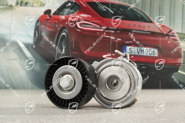 TEILE.COM | 3,0 V6, Riemenspanner / Riemenspanndämpfer / Neu / Cayenne ...