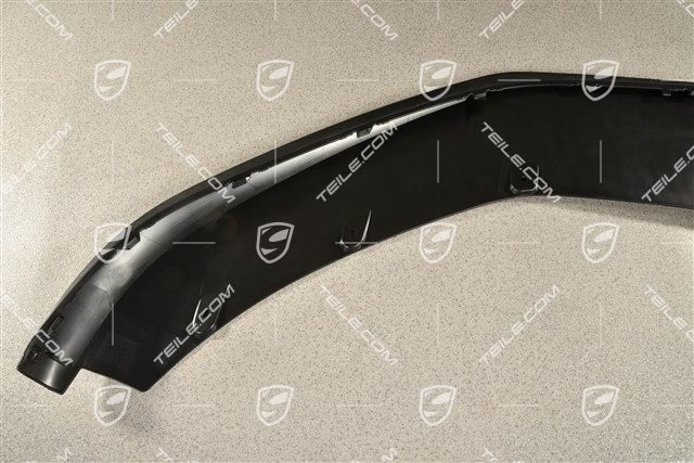 TEILE.COM | Spoiler front, lower, Matt Black / new / Panamera 971 / 802 ...