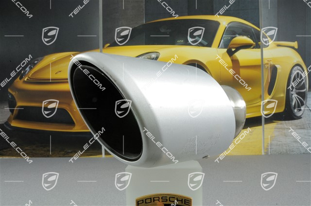 TEILE.COM | Tailpipe, Turbo, 4-Pipe-Look, 1 piece!, L / used / Cayenne ...