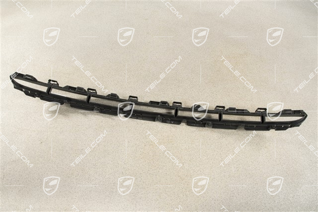 TEILE.COM | Front bumper Grille, middle, Lower, Black / used / Macan ...