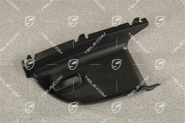 TEILE.COM | Cover Air duct / guide, Black, R / new / Panamera 970 / 802 ...